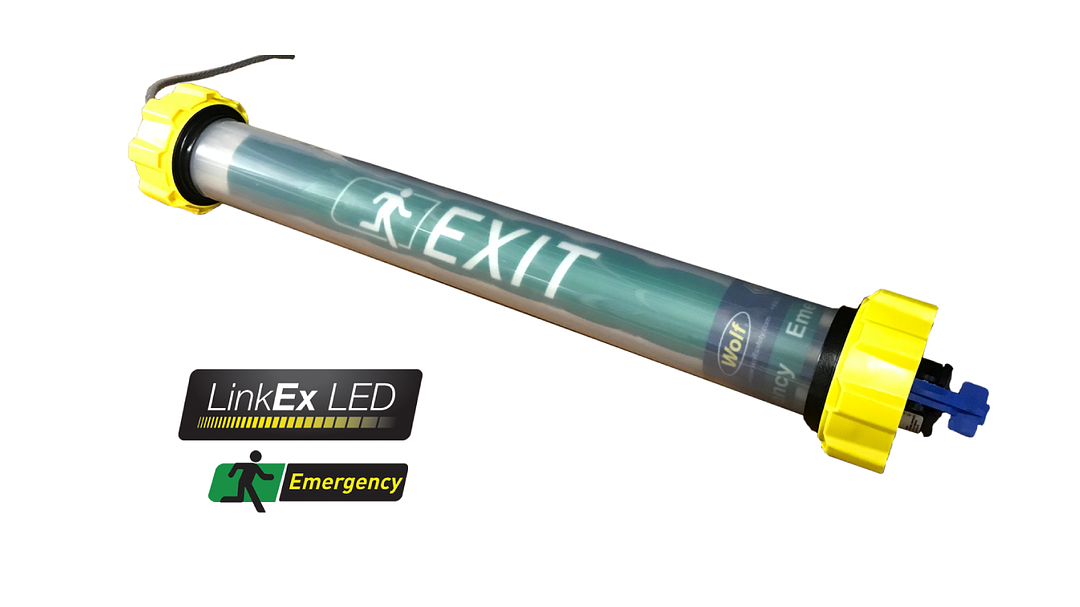 LINKEX™ LED ATEX EMERGENCY TEMPORARY LUMINAIRE | Wolf Safety