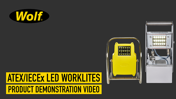 ATEX/IECEx LED MINI WORKLITE™ WL-50 | Wolf Safety