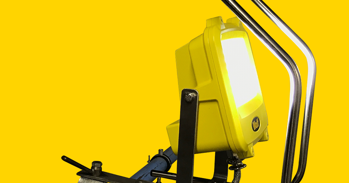 Deploying hazardous area temporary lighting securely where it's needed ...