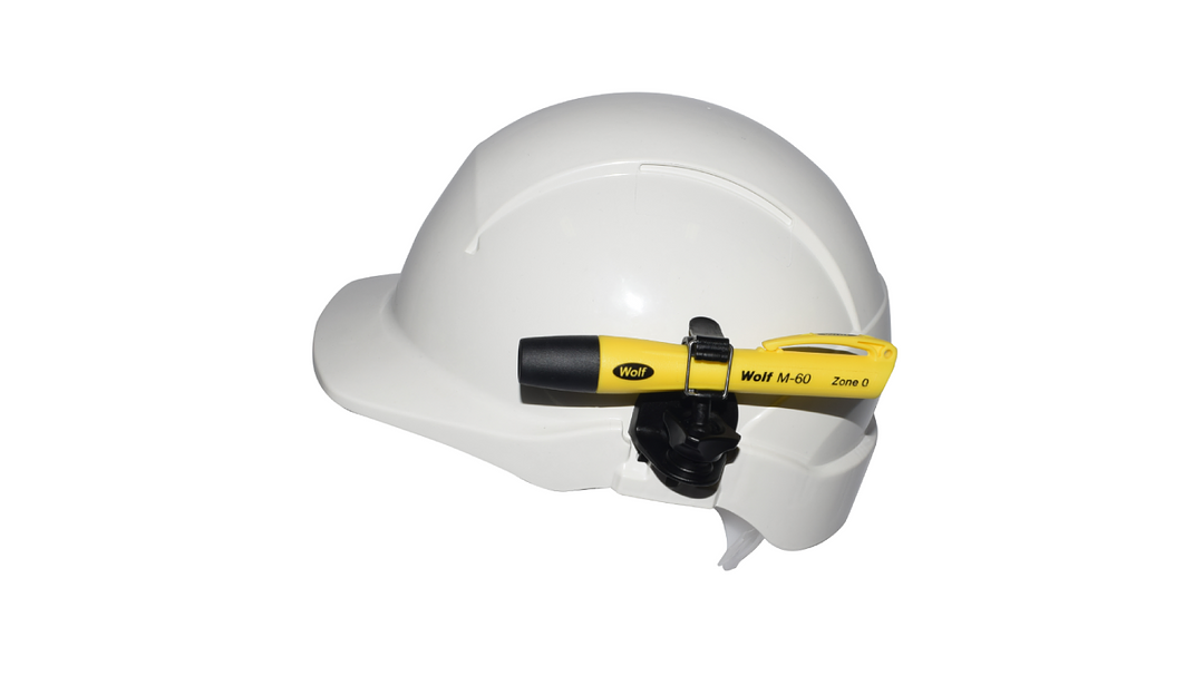 HELMET BRACKETS FOR WOLF MINI AND MIDI TORCHES | Wolf Safety